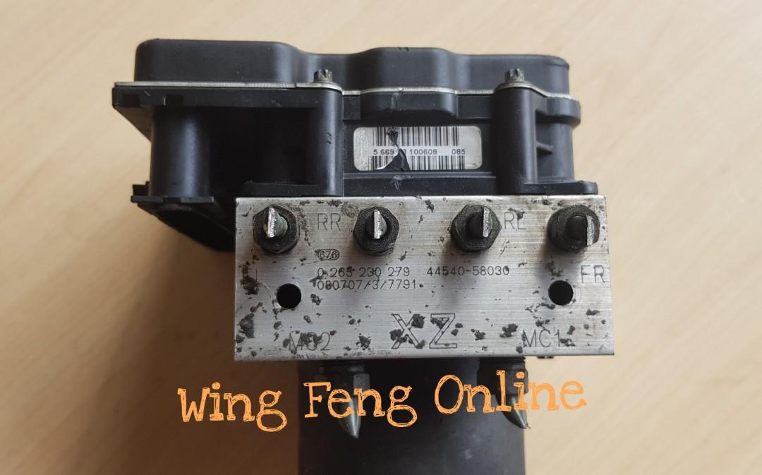 Genuine Toyota Alphard Vellfire ANH20 GGH20 ABS Actuator Brake Pump, Auto Accessories on Carousell