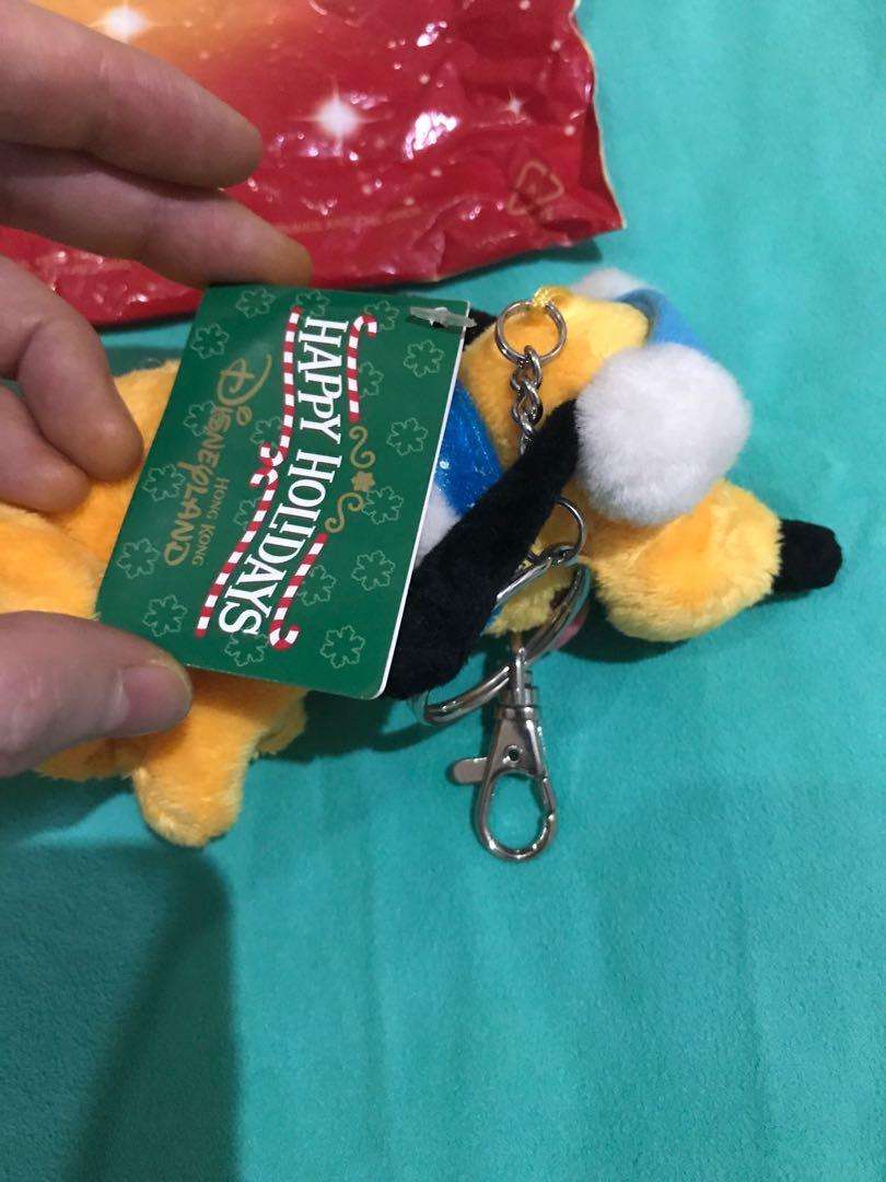 Goofy stuffed toy keychain authentic from Hong Kong Disneyland, Hobbies ...