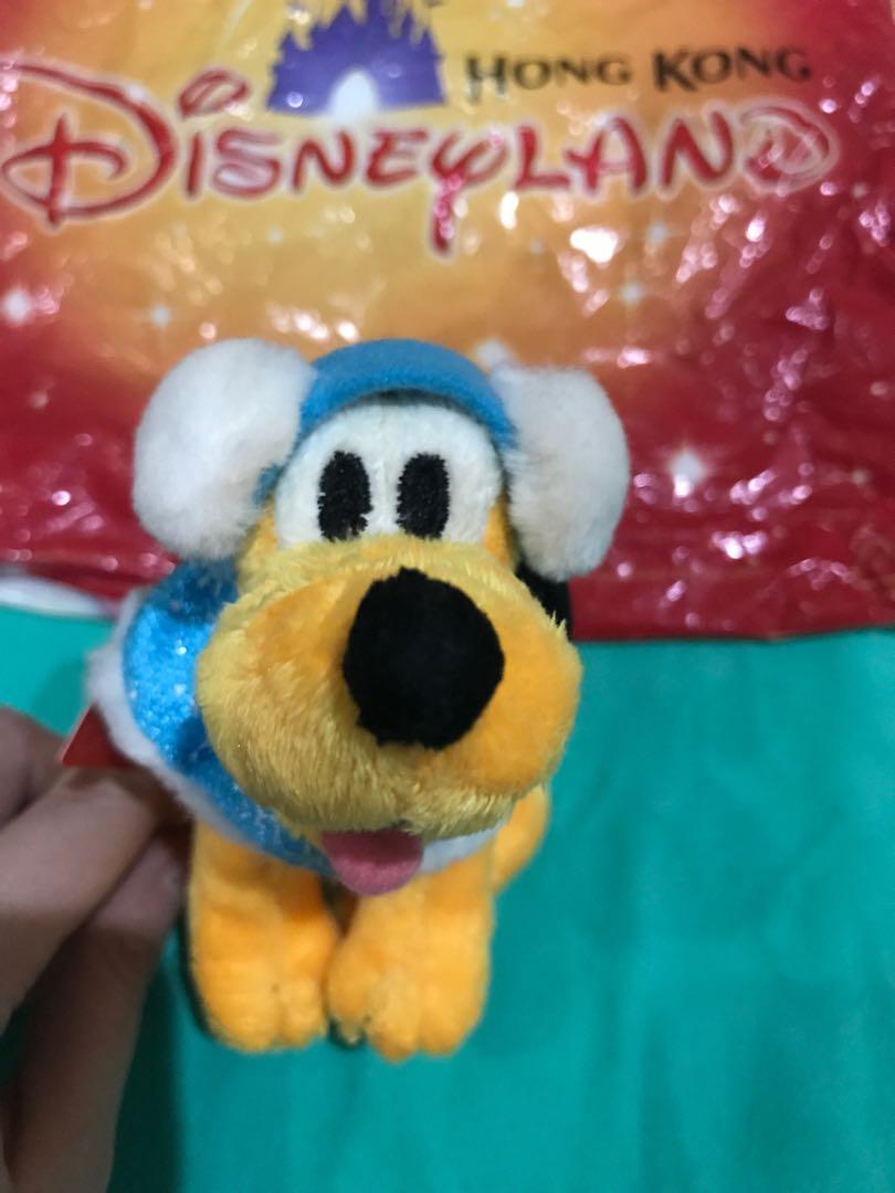 Goofy stuffed toy keychain authentic from Hong Kong Disneyland, Hobbies ...