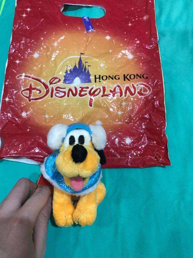 Goofy stuffed toy keychain authentic from Hong Kong Disneyland, Hobbies ...
