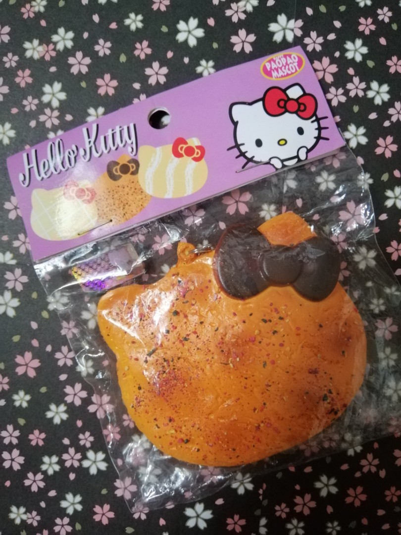 Hello Kitty Cracking Squishy, Hobbies & Toys, Toys & Games on Carousell