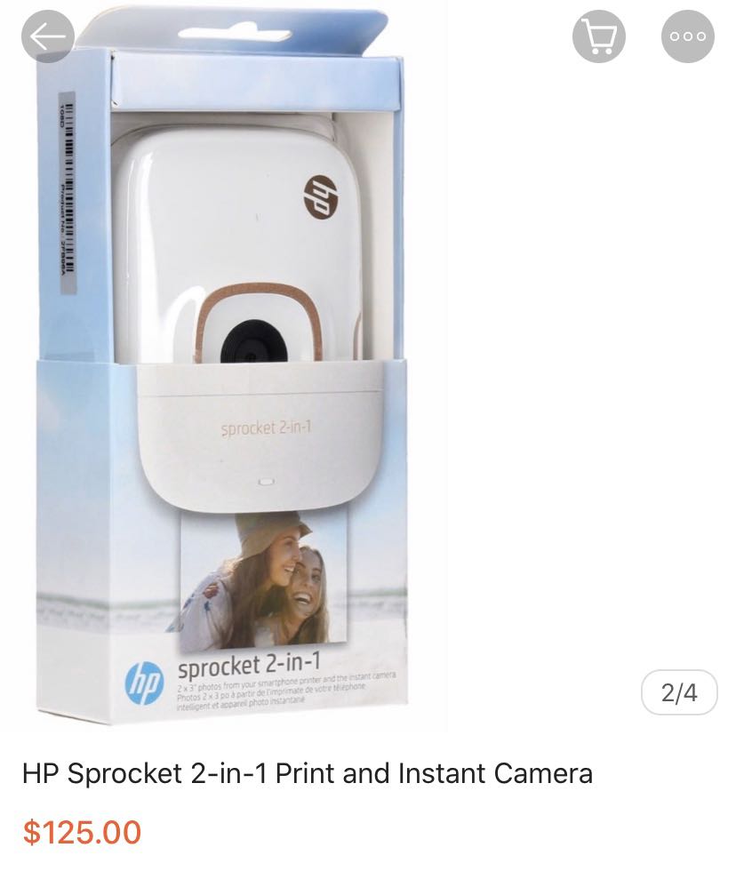 HP Sprocket 2-in-1 Print and Instant Camera, Computers & Tech, Printers ...