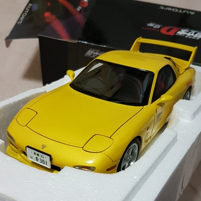 BNIB Initial D Mazda RX-7 by Autoart, Toys & Games, Others on Carousell