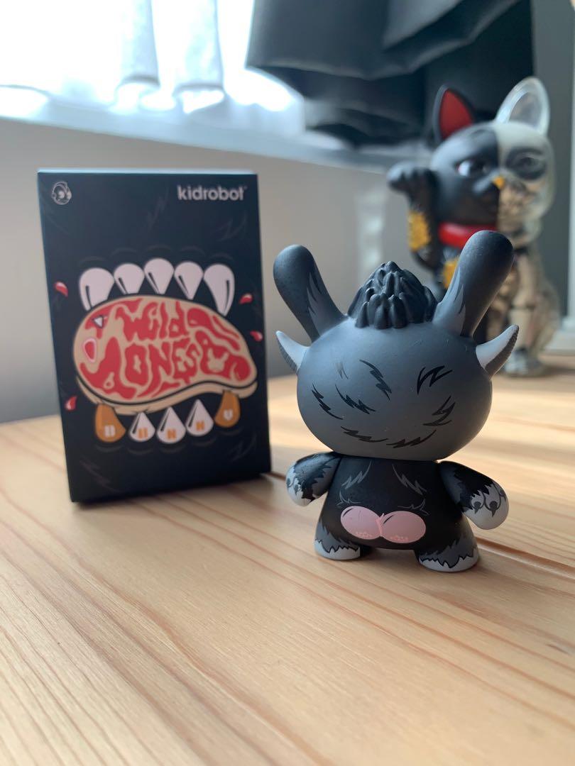 KIDROBOT Stroll Midnight Dunny Figure by Spanky Stokes - 1/48 ...