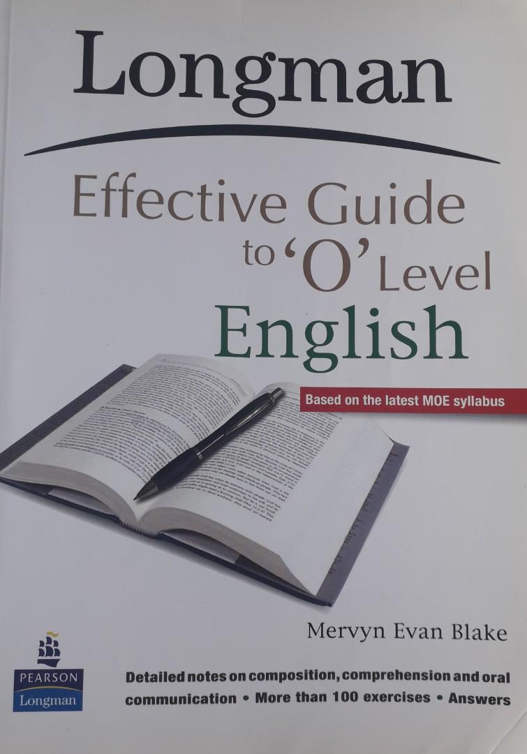 Longman effective guide to O level English, Hobbies & Toys, Books ...