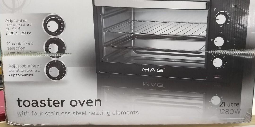 MAG Electric Oven 21L 1280W, TV & Home Appliances, Kitchen Appliances ...