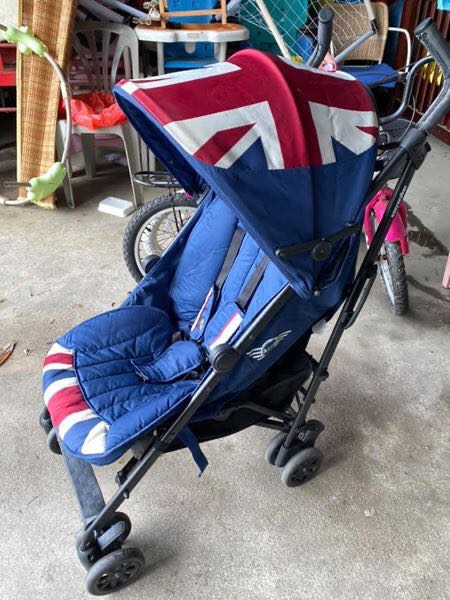 Mini cooper stroller, Babies & Kids, Going Out, Strollers on Carousell