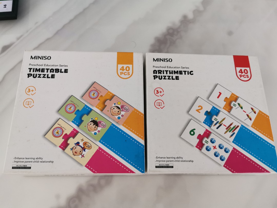Miniso puzzle to bless, Hobbies & Toys, Toys & Games on Carousell