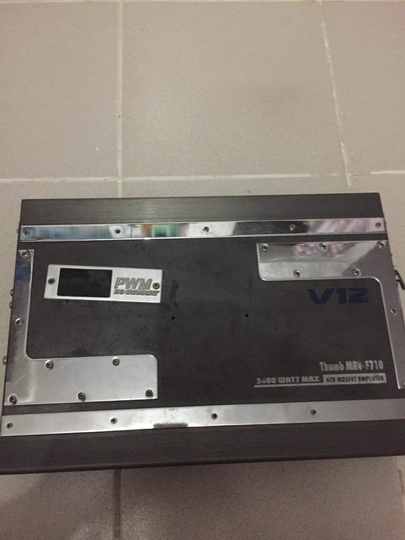 Model:MRV F10 V12, Car Parts & Accessories, Audio, Video, Alarm and ...