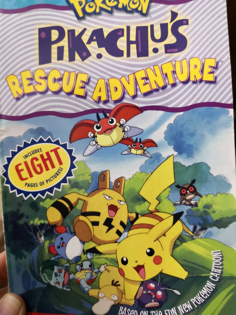 Pokemon Pikachu's Rescue Adventure, Hobbies & Toys, Books & Magazines ...