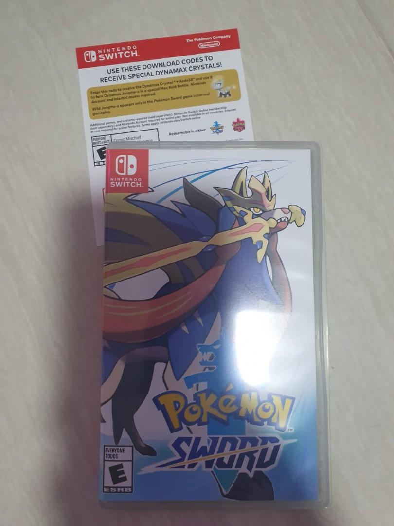 Pokemon Sword and Shield Double Pack Nintendo Switch, Video Gaming ...