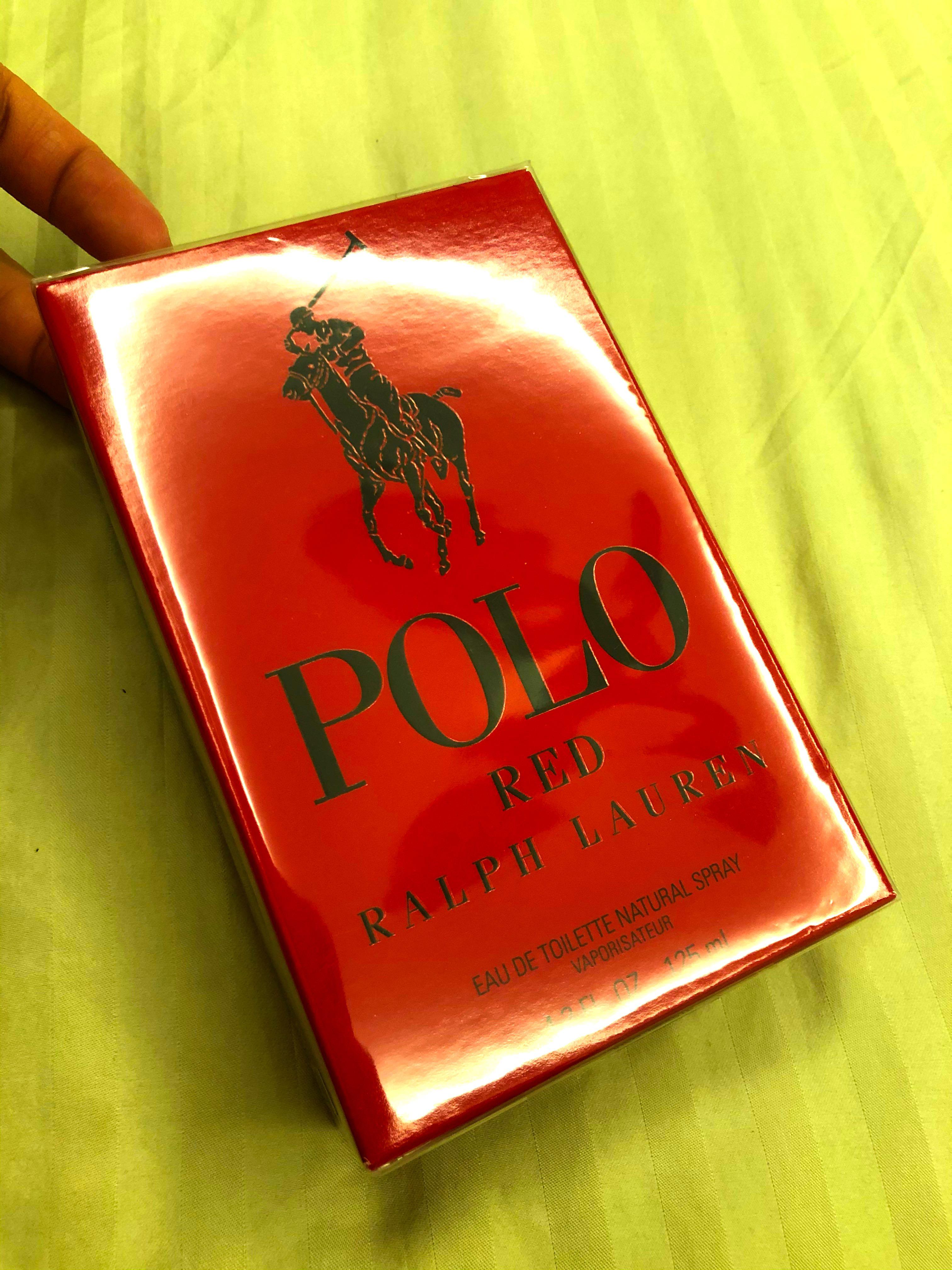 Polo Ralph Lauren red cologne, Beauty & Personal Care, Fragrance ...