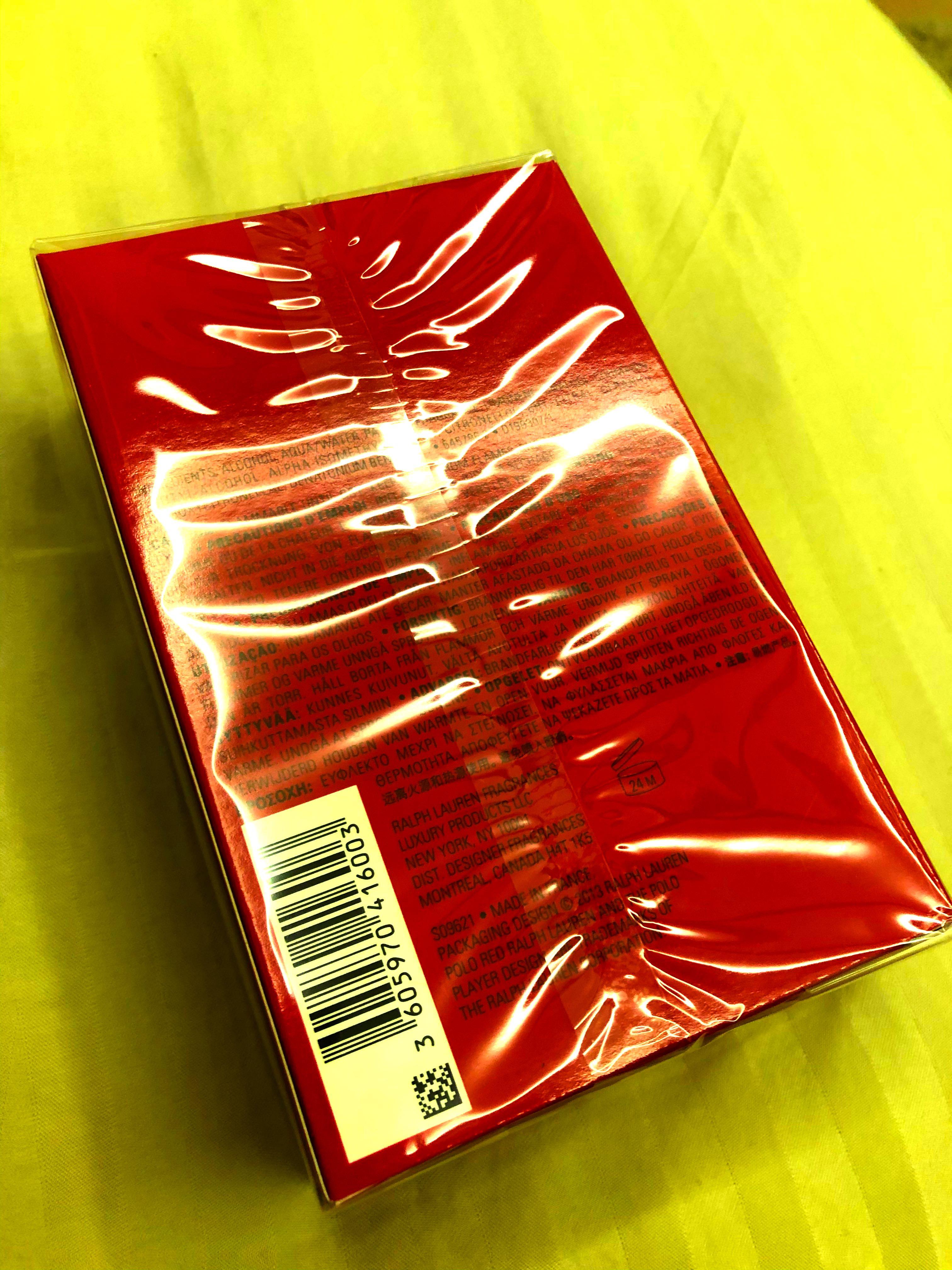 Polo Ralph Lauren red cologne, Beauty & Personal Care, Fragrance ...