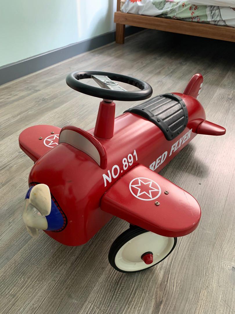 Red flyer plane, Hobbies & Toys, Toys & Games on Carousell