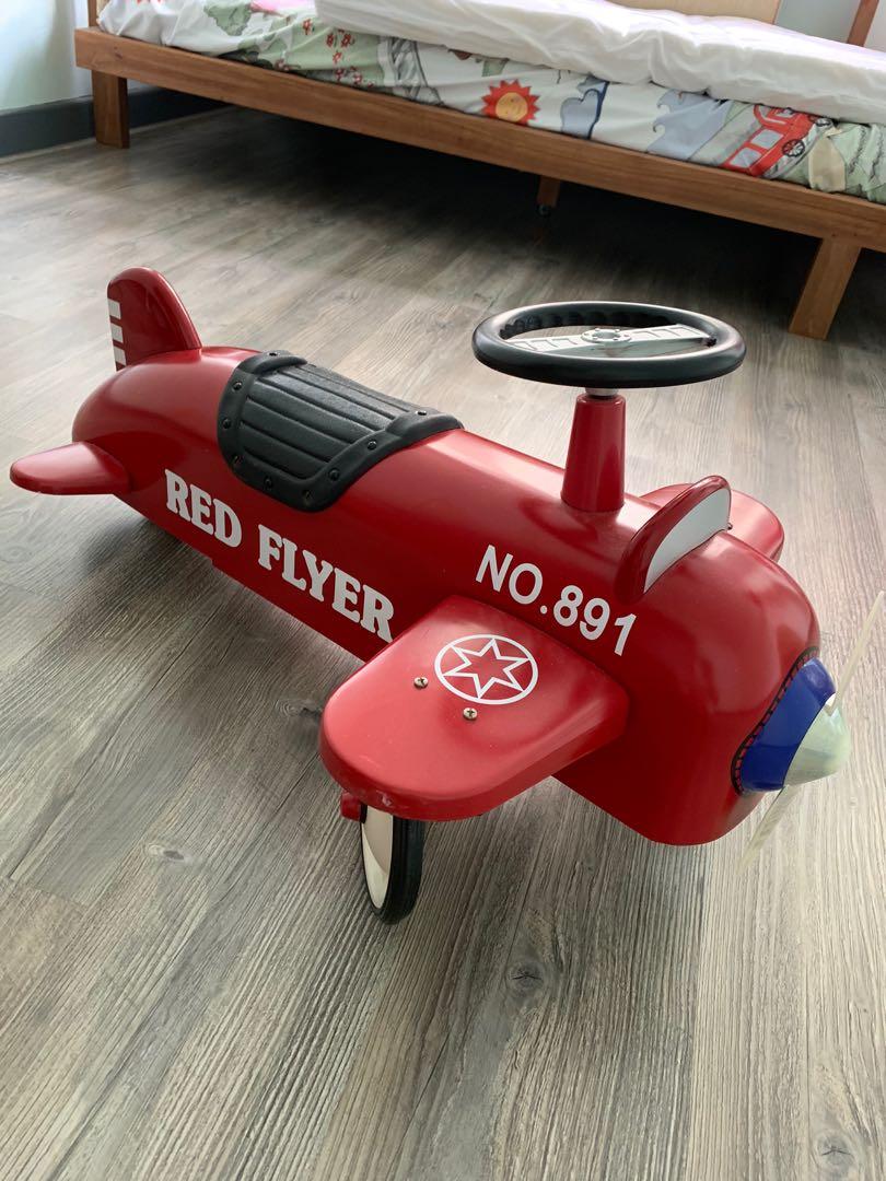 Red flyer plane, Hobbies & Toys, Toys & Games on Carousell