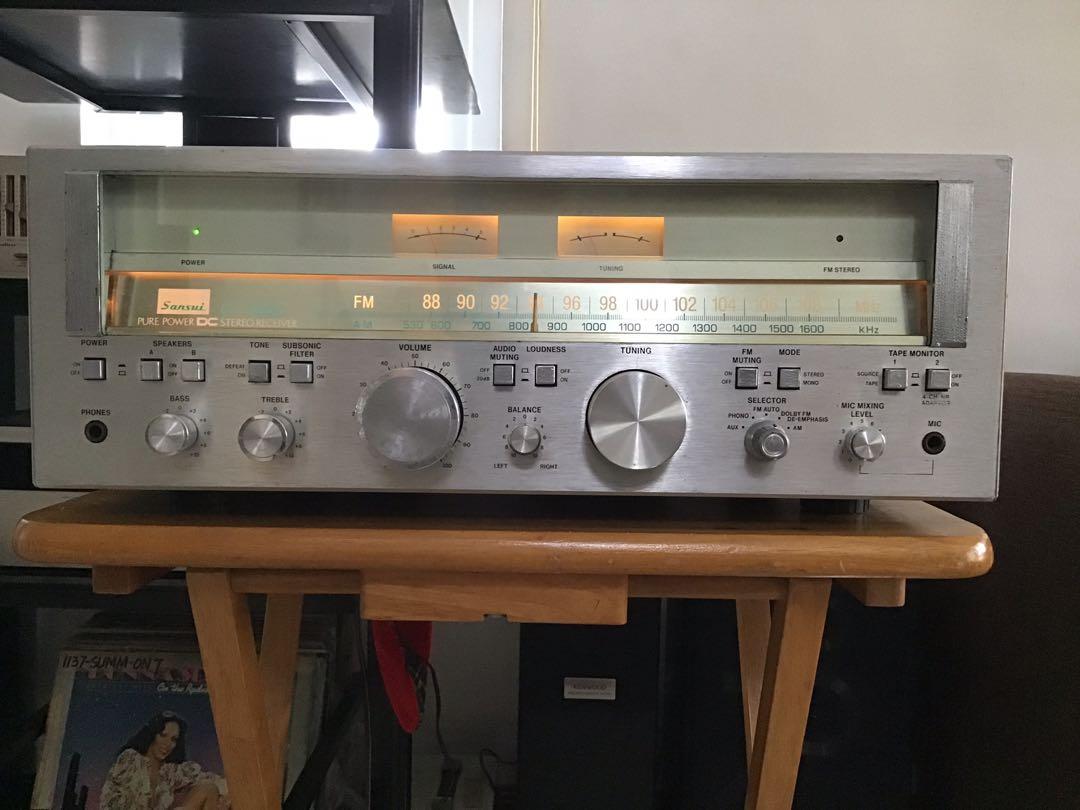 Sansui G5000 stereo receiver amplifier, Audio, Soundbars, Speakers ...
