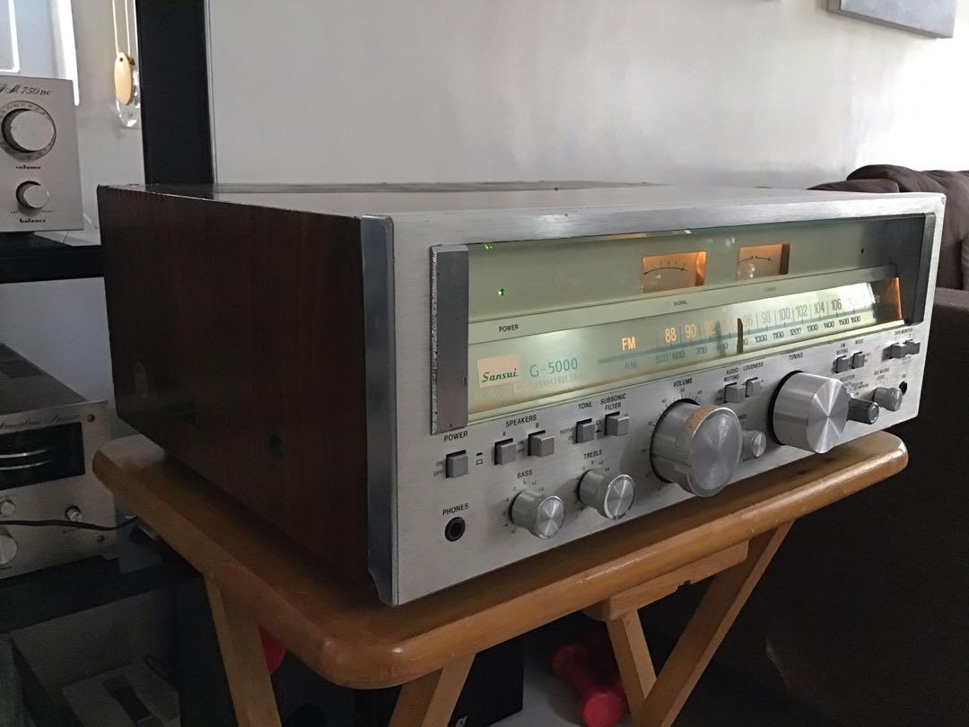 Sansui G5000 stereo receiver amplifier, Audio, Soundbars, Speakers ...