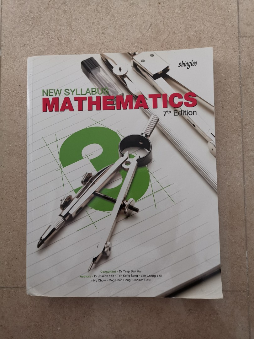 Sec 3 Math Textbook, Hobbies & Toys, Books & Magazines, Textbooks on Carousell