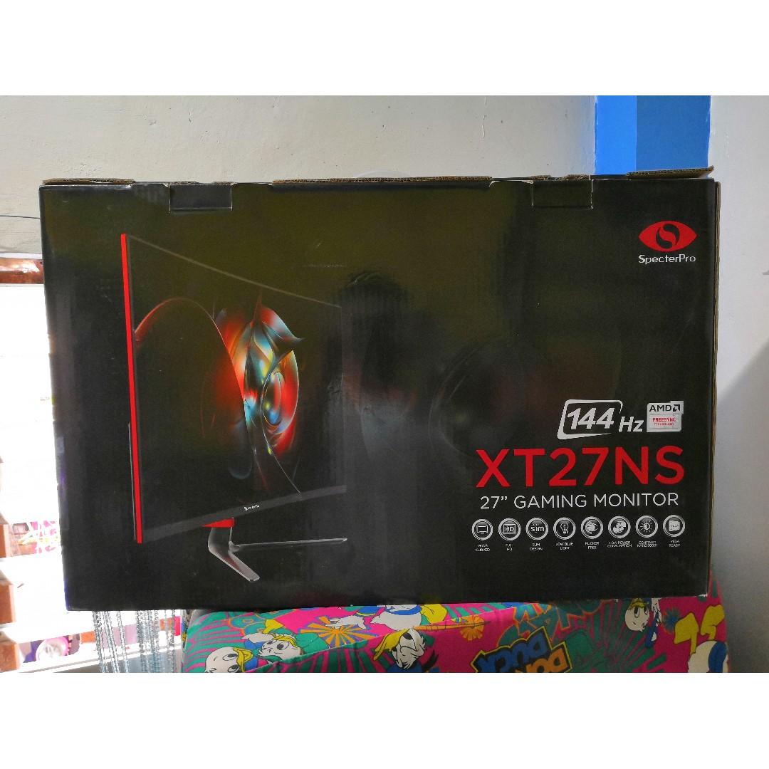 Specterpro 27" XT27NS 144hz Gaming Curved Monitor, Computers & Tech ...