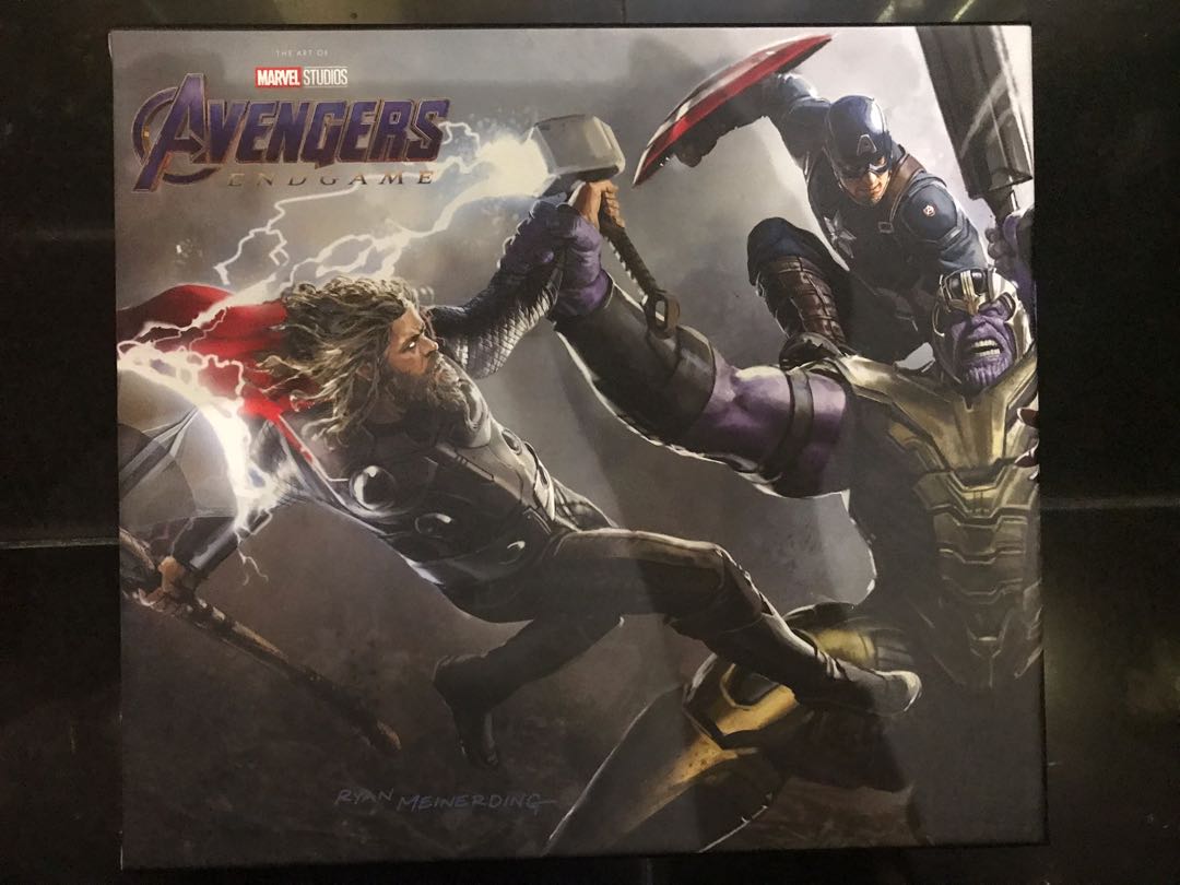 The Art Of Marvel Studios Avengers Endgame Concept Art Book Hardcover ...