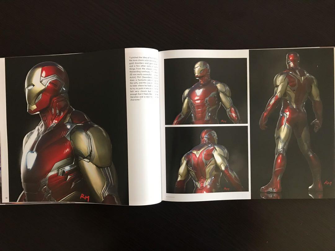 The Art Of Marvel Studios Avengers Endgame Concept Art Book Hardcover ...