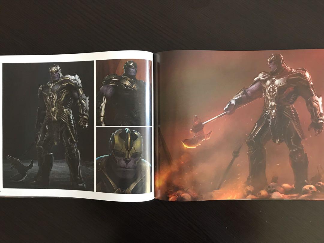 The Art Of Marvel Studios Avengers Endgame Concept Art Book Hardcover ...