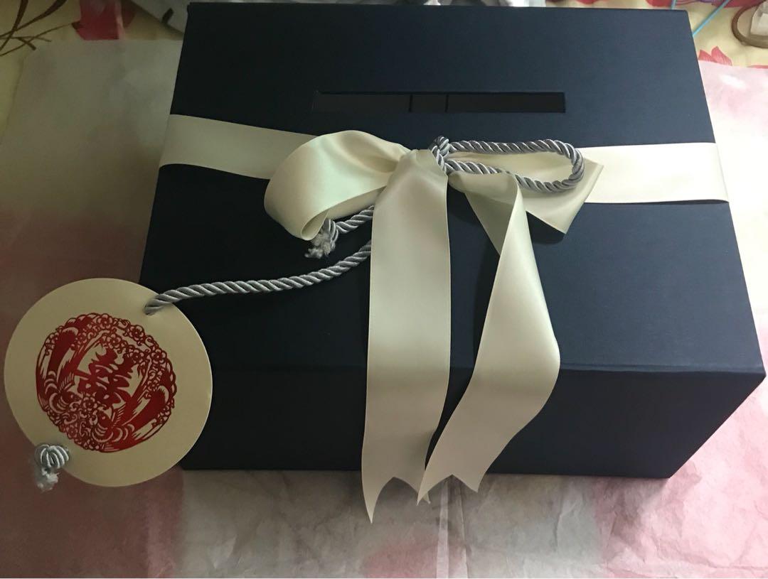 Wedding red packet box / ang pao box for wedding banquet, Everything ...