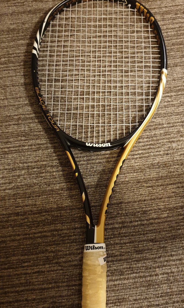 Wilson blade tour BLX, Sports Equipment, Sports & Games, Racket & Ball ...