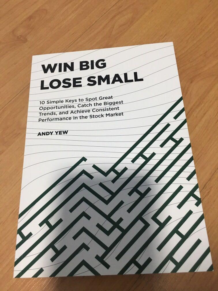 Win big lose small- Andy yew, Hobbies & Toys, Stationery & Craft, Art ...