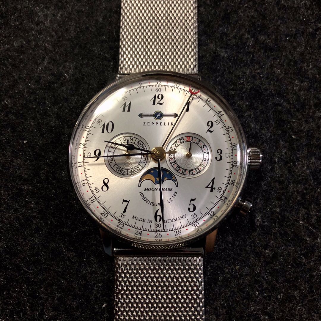 Zeppelin Moonphase LZ 129 Hindenburg Ref. 7036-1, Luxury, Watches on ...