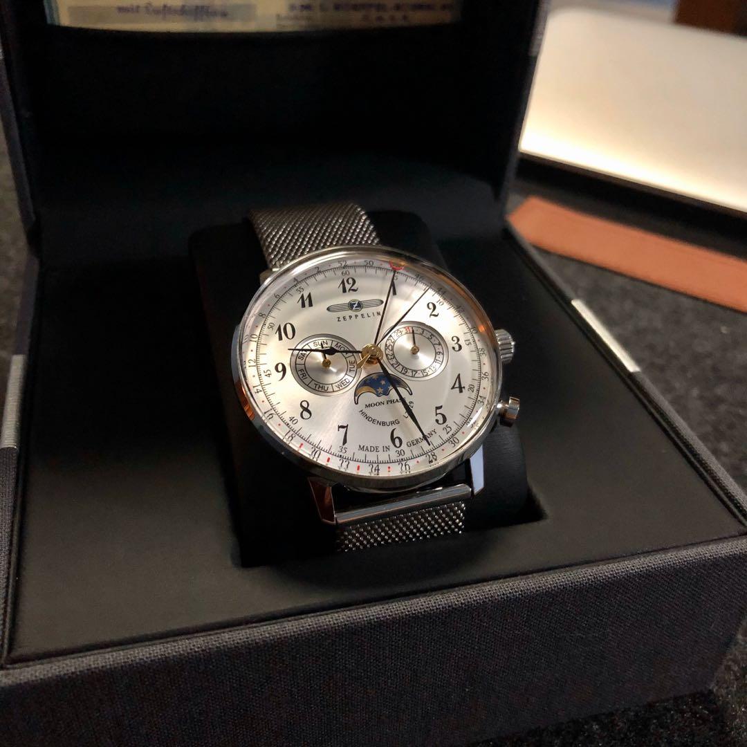 Zeppelin Moonphase LZ 129 Hindenburg Ref. 7036-1, Luxury, Watches on ...