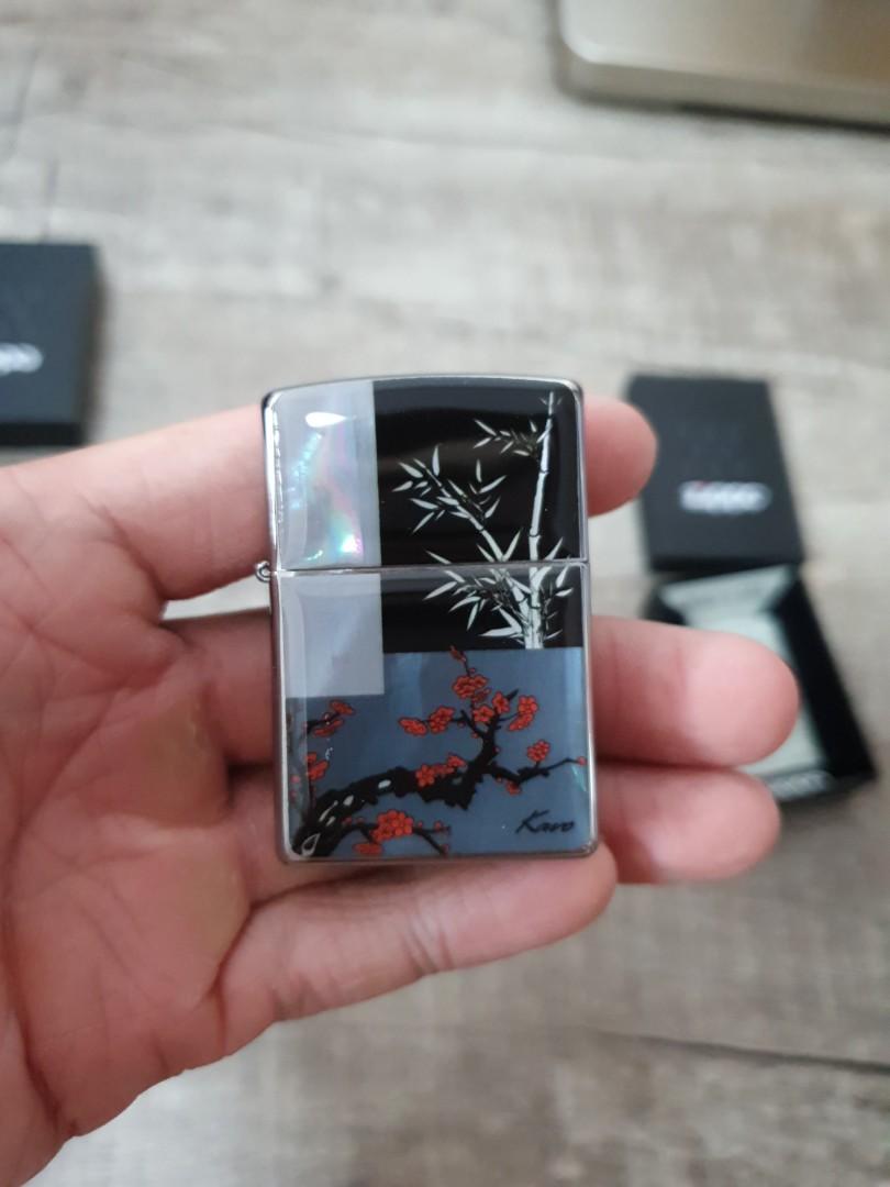 Zippo Lighter Cherry Blossom Korean Edition, Mobile Phones & Gadgets ...