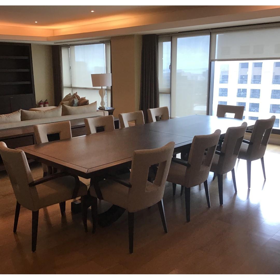 DINING TABLE (10-SEATER), Furniture & Home Living, Furniture, Chairs on ...