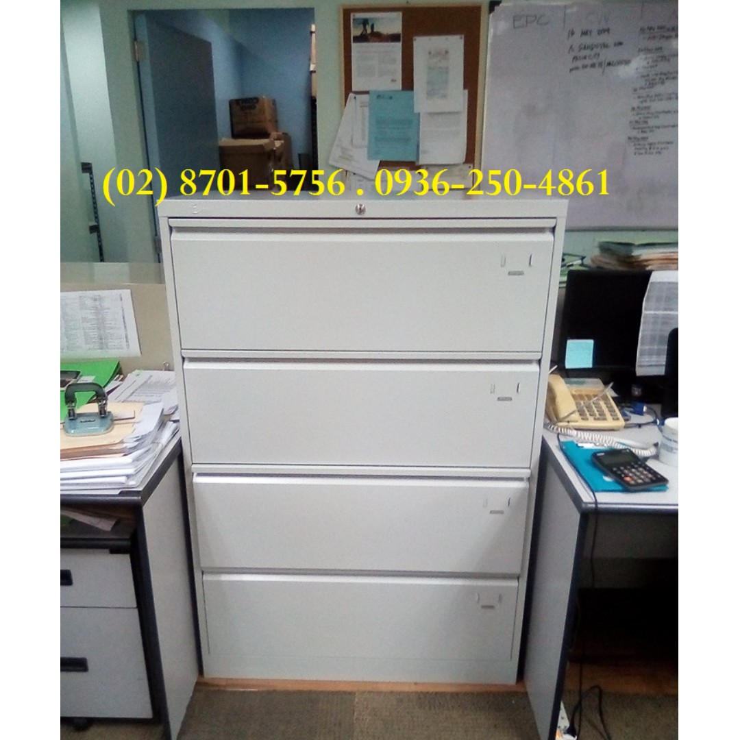 4 Layer Lateral Cabinet ( FACTORY PRICE ), Furniture & Home Living ...