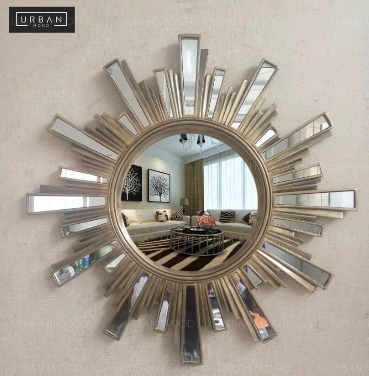 APOLLO Sunbeam Mirror Wall Art Deco, Furniture & Home Living, Home ...