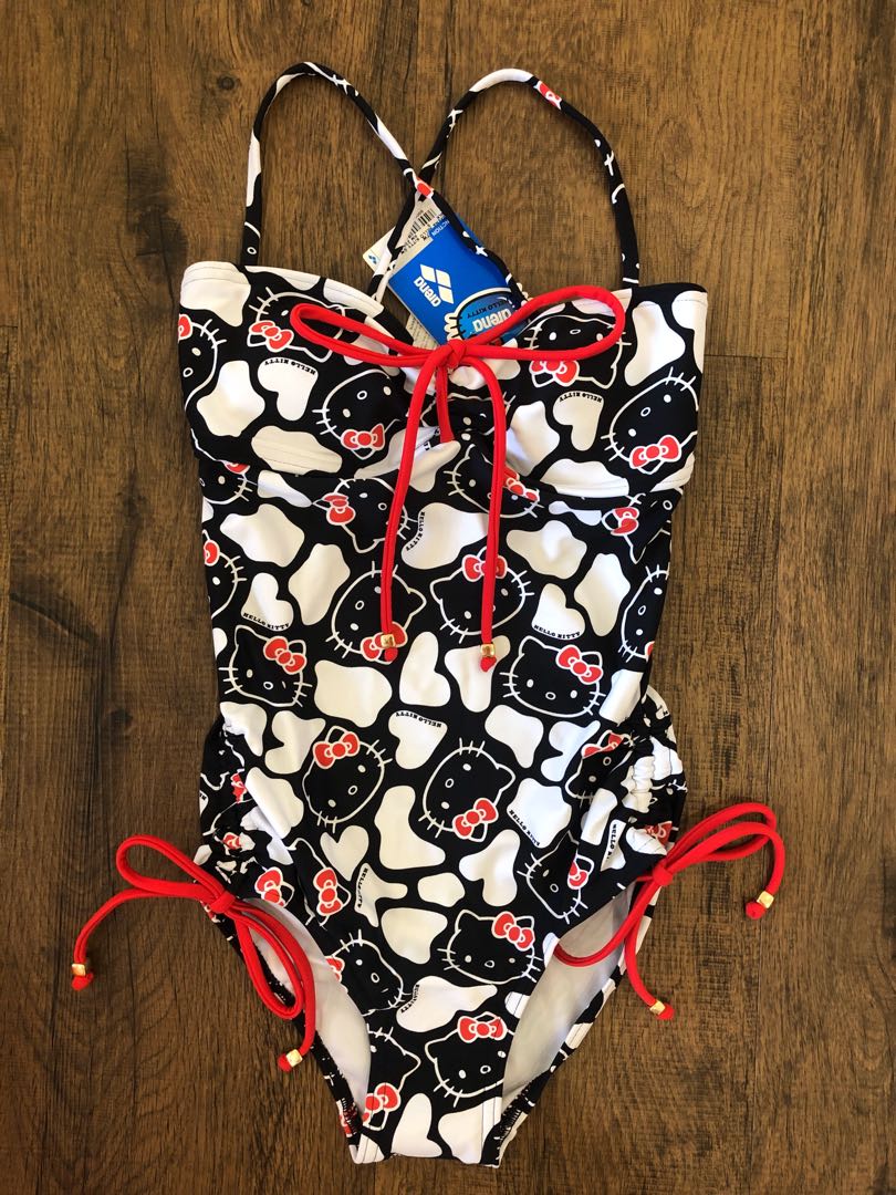 Arena Hello Kitty Swimsuit New And Genuine Womens Fashion Activewear On Carousell