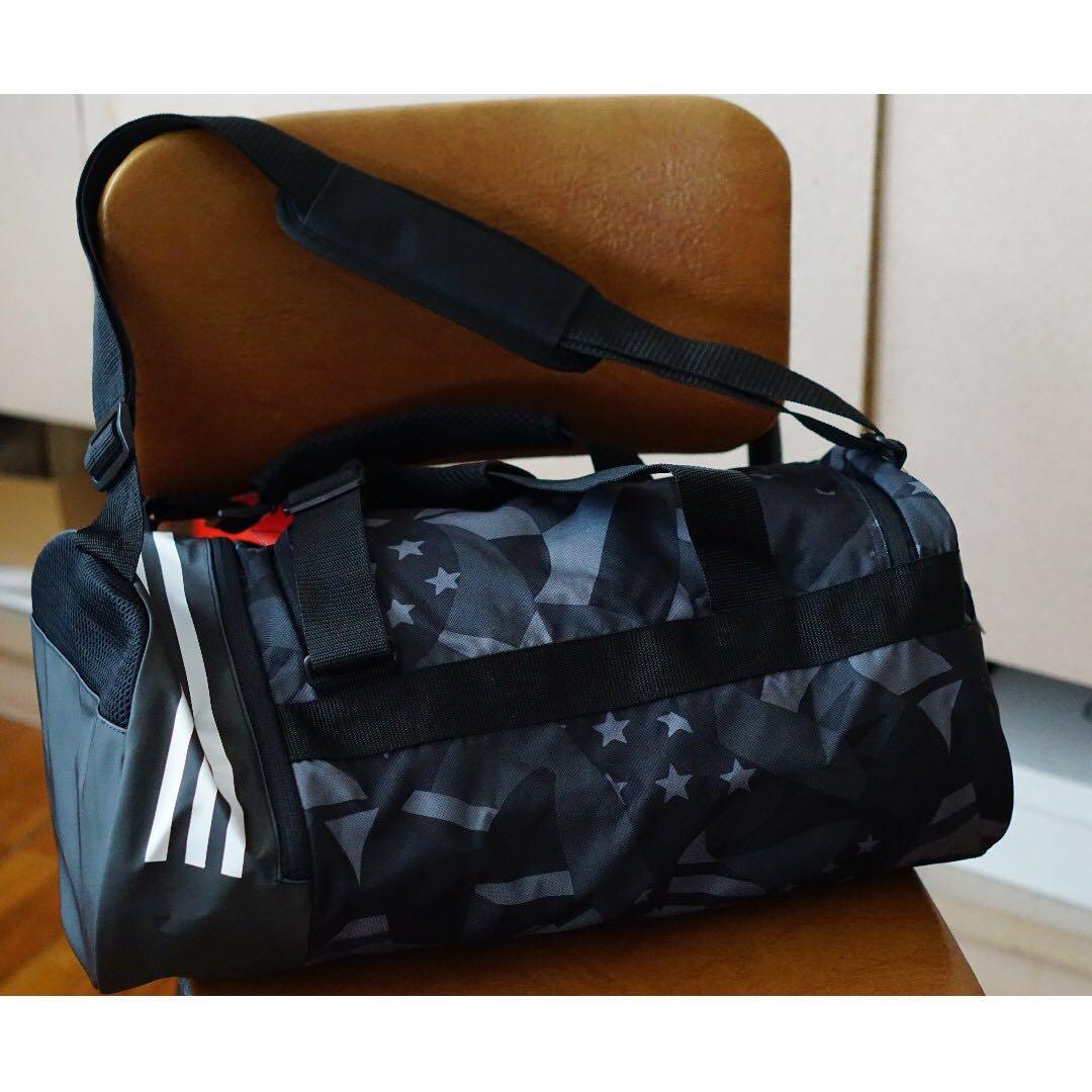 *BRAND NEW ADIDAS* Duffel Bag Convertible to Backpack, Men's Fashion ...