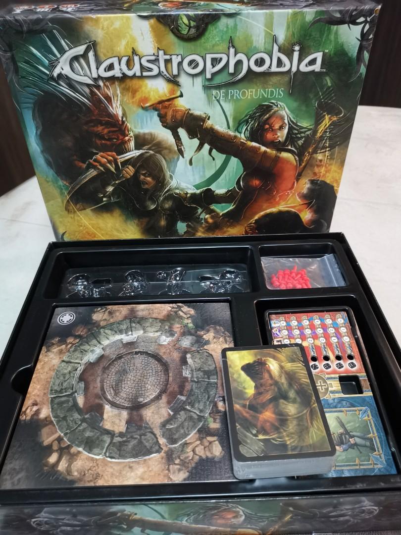 Claustrophobia: De Profundis Expansion Boardgame, Hobbies & Toys, Toys ...