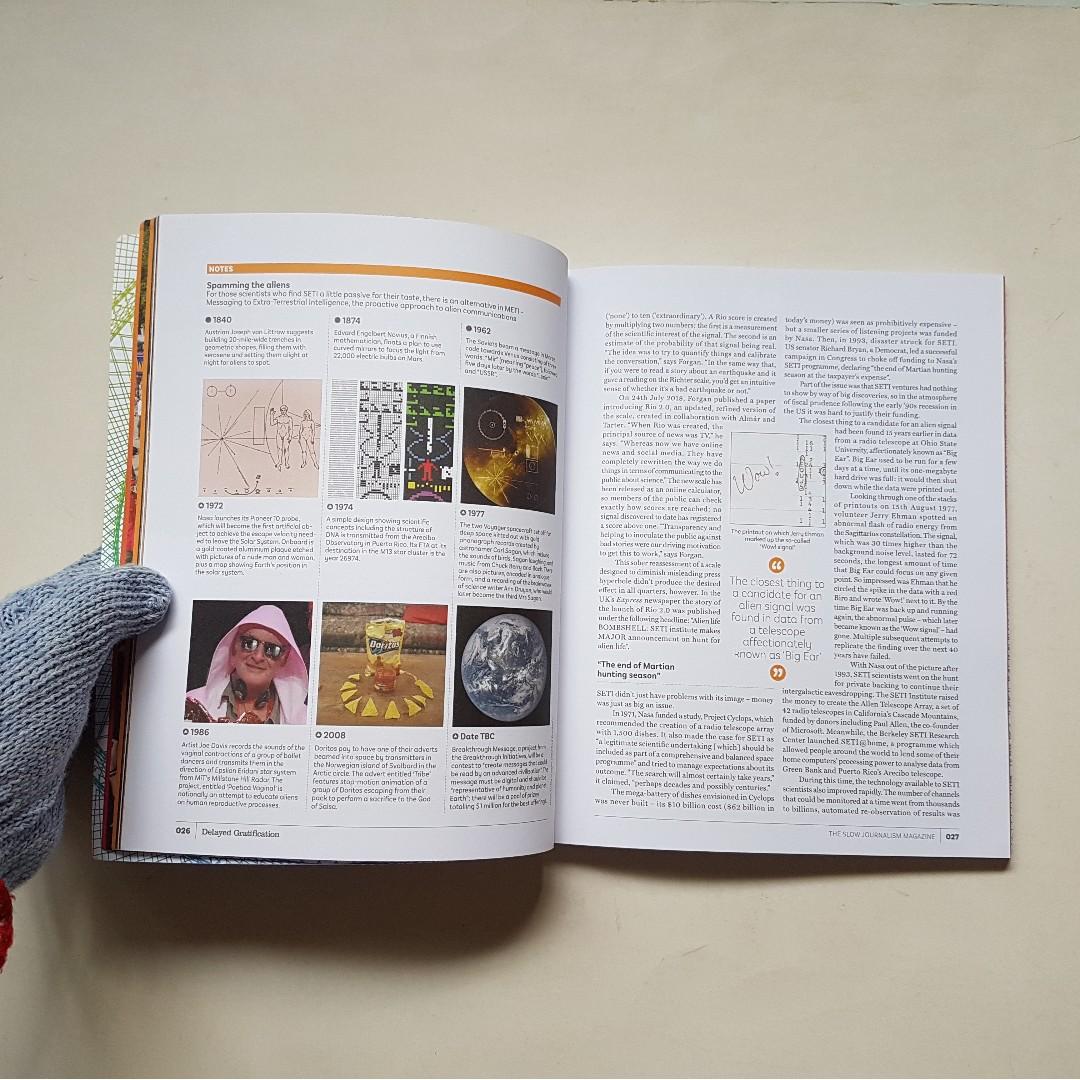 DELAYED GRATIFICATION (THE SLOW JORNALISM MAGAZINE / ISSUE 32), Hobbies ...