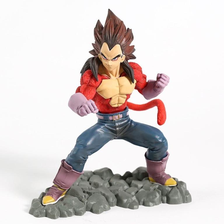 Dragon Ball GT Vegeta PVC Action Figures Super Saiyan 4 Anime Toy 18cm ...