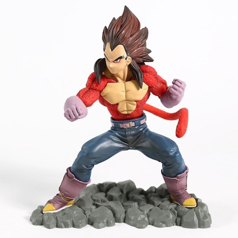 Dragon Ball GT Vegeta PVC Action Figures Super Saiyan 4 Anime Toy 18cm ...