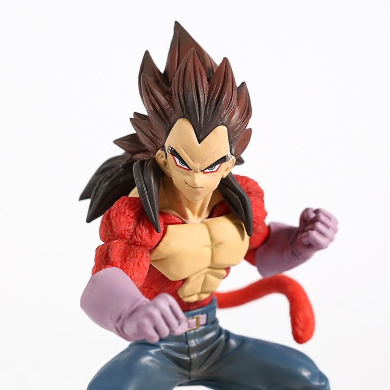 Dragon Ball GT Vegeta PVC Action Figures Super Saiyan 4 Anime Toy 18cm ...