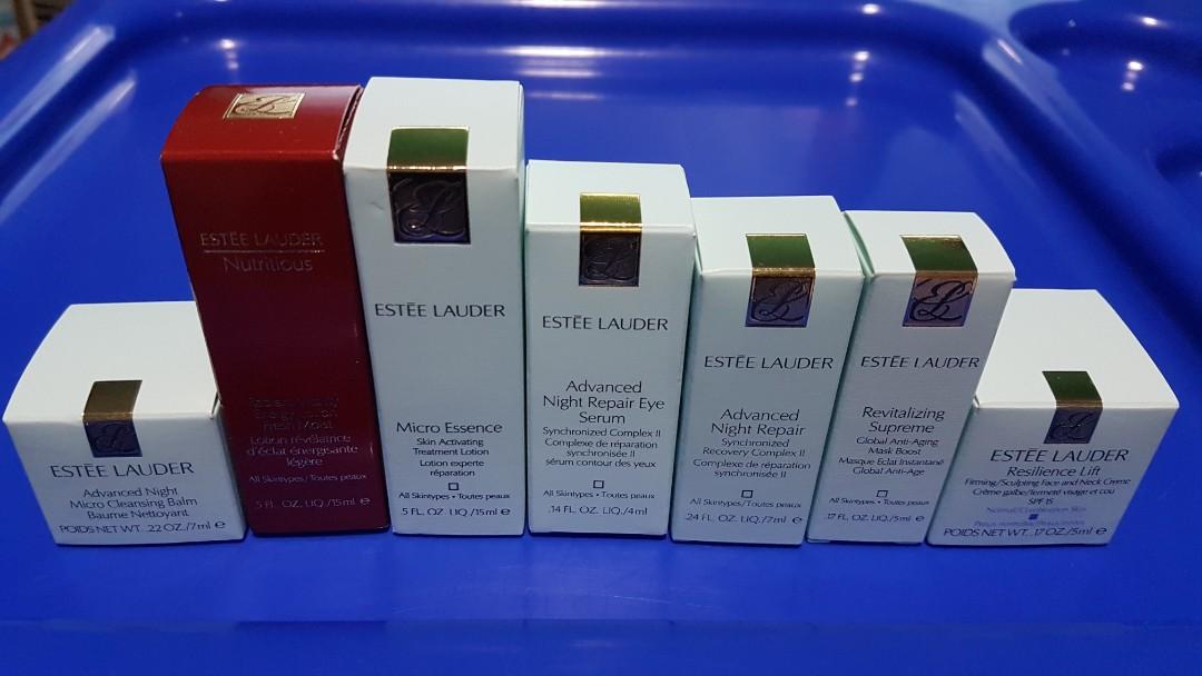 Estee Lauder Assorted Deluxe Samples, Beauty & Personal Care, Face ...