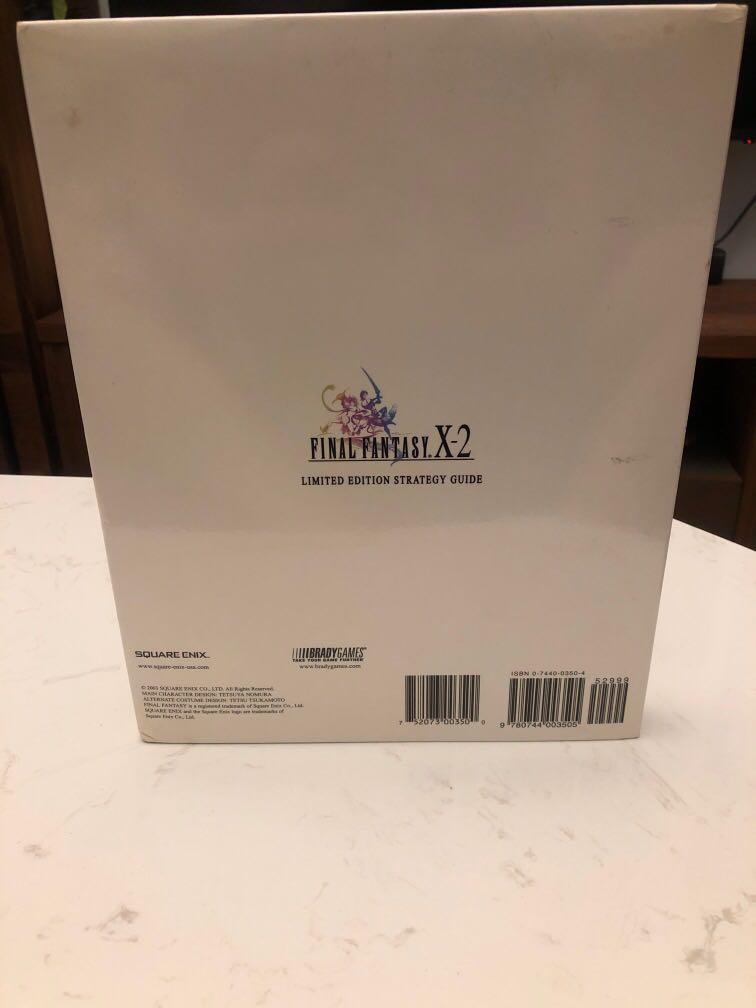 Final Fantasy X-2 Limited Edition Strategy Guide with FFX & FFX-2 Art ...