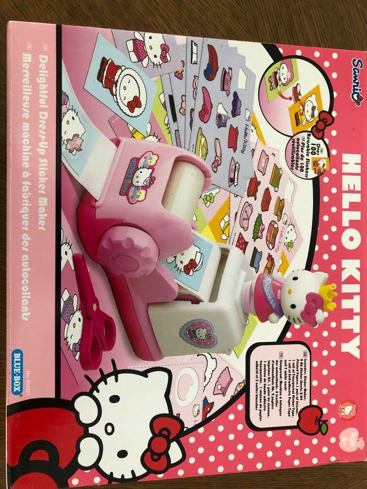 Hello kitty sticker maker, Hobbies & Toys, Toys & Games on Carousell
