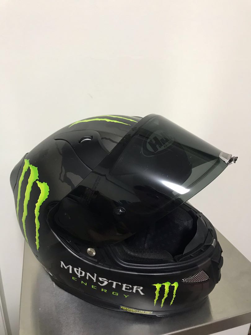 HJC RPHA 11 Camo Monster limited edition carbon helmet, Motorcycles ...
