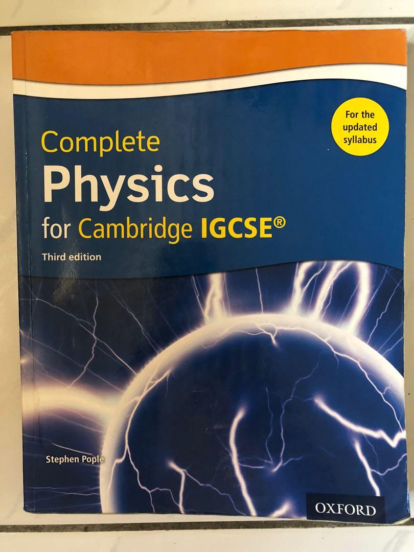 IGCSE Physics textbook, Hobbies & Toys, Books & Magazines, Textbooks on Carousell