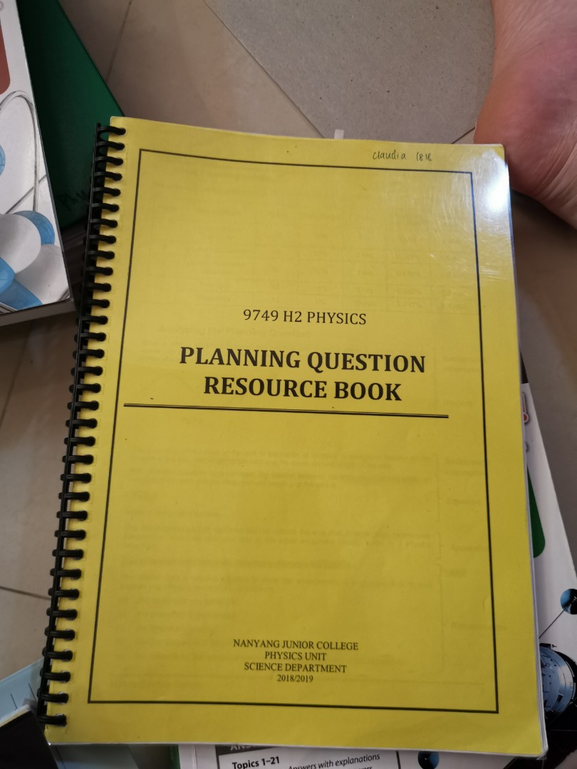 JC Physics Practical Planning guide RESOURCE BOOKLET, Hobbies & Toys ...