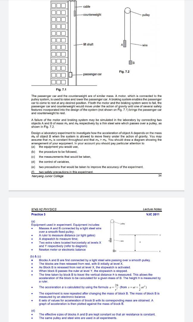 JC Physics Practical Planning guide RESOURCE BOOKLET, Hobbies & Toys ...