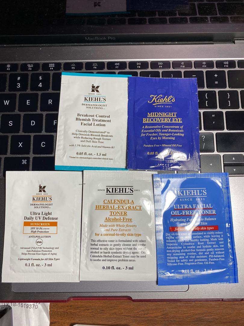 Kiehl’s Sachets, Health & Nutrition, Health Supplements, Health Food ...